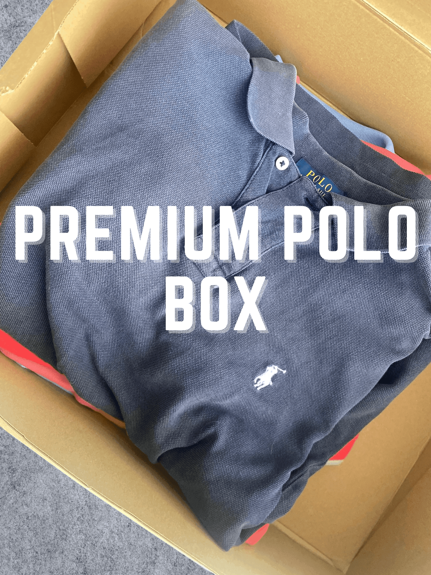 Premium Polo Box – 5 Vintage Pieces (Mix) – Vintage Wholesale Market